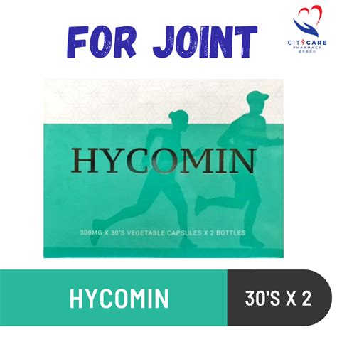 Hycomin 300mg Upgraded Version To Hycomax Double Formula Strength