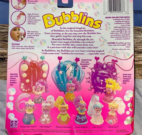 Rare Hasbro Bubblins Doll Bubble Toys 80s Vintage Girls Toy Lady Slipper Etsy