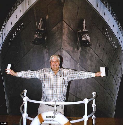 Titanic Ii Australian Billionaire Clive Palmer Plans To Build Full