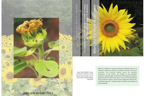 Pdf Alternaria Leaf Blight Of Sunflower