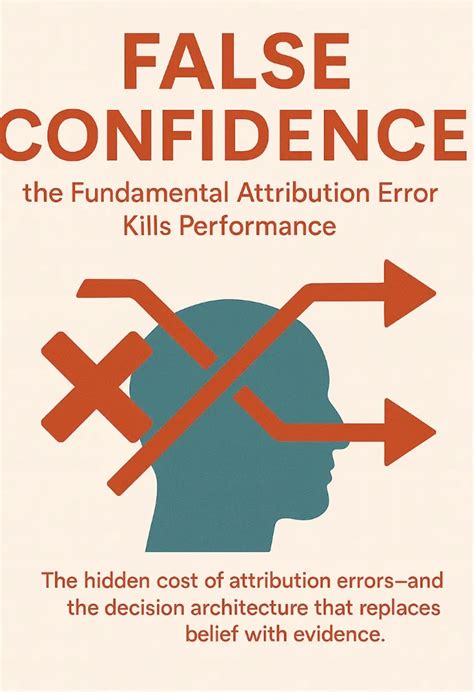 False Confidence The Fundamental Attribution Error Kills Performance