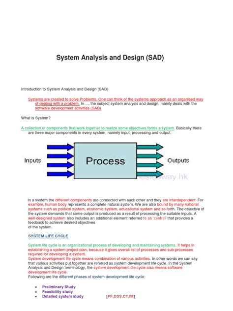 system analysis and design pdf software development process agile