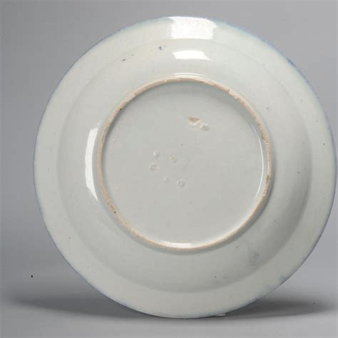 Antique Edo Period Arita Ca 1680 1700 Japanese Porcelain Dish Buddha