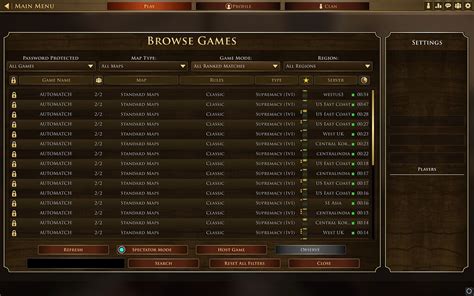Some Observable Matches Are Missing In The Lobby Iii Report A Bug Age Of Empires Forum