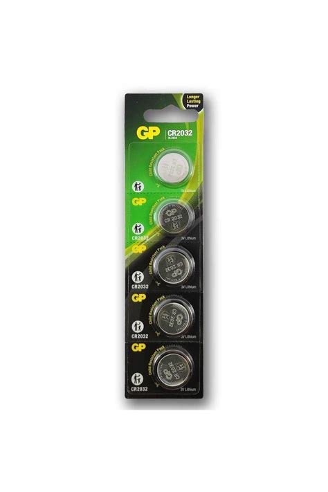 GP Batteries Cr2032 3v Lithium Pil Baskül Tartı Hesap Mekinesi Oyuncak