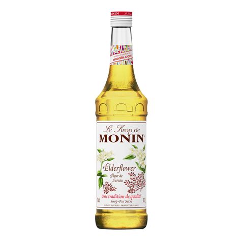 Monin Le Sirop de MONIN Elderflower: A Floral Elixir
