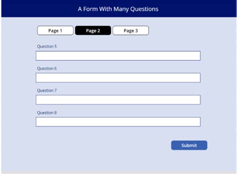 PowerApps Multi Page Forms Step By Step