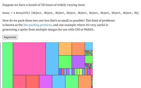Simple Rectangle Packing Camilo Martinez Observable