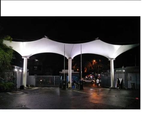 Modular Pvc Inverse Conical Tensile Structures At ₹ 190 Square Meter In