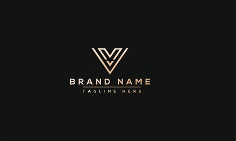 Vm Logo Design Template Vector Graphic Branding Element 10814026 Vector
