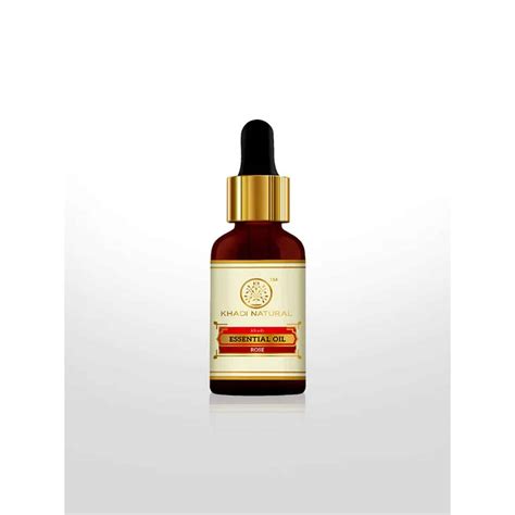 Khadi Natural Rose Essential Oil Richesm Healthcare