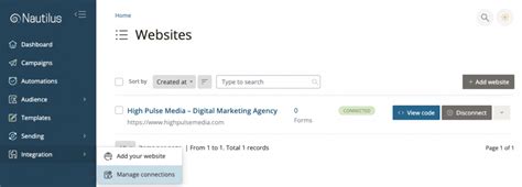 How To Setup Nautilus Website Integration Nautilus Mail Help Centre