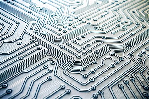 An Intricate Network Of Lines Resembling A Circuit Background