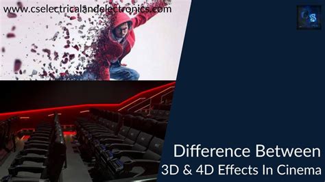 Difference Between 3d And 4d Effects In Cinema Which Is Best