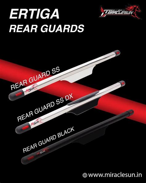 Steel Ertiga Rear Bumper Guards At ₹ 2799piece In Coimbatore Id