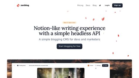Zenblog Open Source Alternative To Wordpress Substack And Medium Openalternative