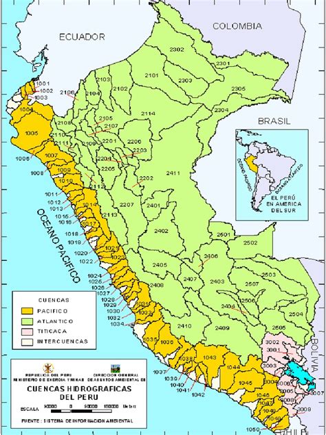 Cuencas Hidrográficas Del Perú Pdf