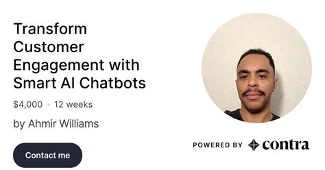 Transform Customer Engagement With Smart Ai Chatbots By Ahmir Williams