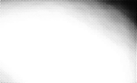 Half Tone Pop Art Gradient Border Frame On White Background Stock