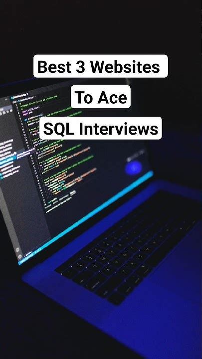 top 3 websites to practice sql shorts sql database youtube
