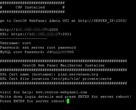 Install CWP In Your VPS Web Hosting Tutorials