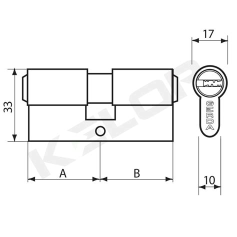 komplet wkładek Gerda H Plus 30 50 30 50G nikiel