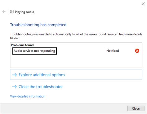 Solved Audio Service Not Responding Windows 10 2024