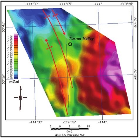 Image Of The Bouguer Gravity Data Figure 4 Image Of The Magnetic Data Download Scientific