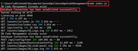 Installation Senseops Documentation