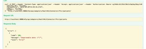 java what is the accepted date format in mobile first adapter stack