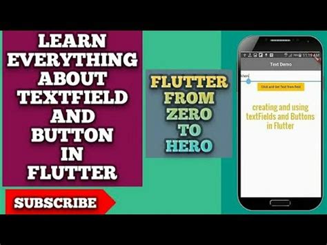 Flutter Tutorial Flutter TextField And Button Text Field And Button In Flutter