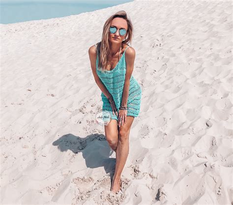 See Through Dress Beach Cover Up Sexy Sheer Dress Loose Fit Dress Cotton Knitted Dress Fish Net