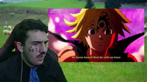 Pastor React Rap Do Meliodas Assault Mode 18 Nanatsu No Taizai Líder Dos Dez Mandamentos