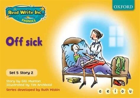 Read Write Inc Phonics Off Sick Yellow Set 5 Storybook 2 By Gill Munton £7 09 Picclick Uk