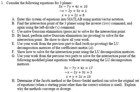 SOLVED Please Code Using Matlab And Post The Working Code Really Need