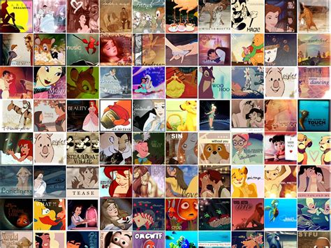 Disney Background Collage