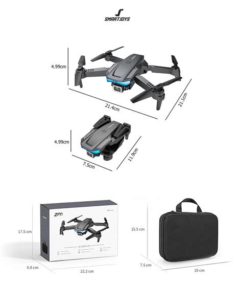 Drone Plegable F185 Smartjoys