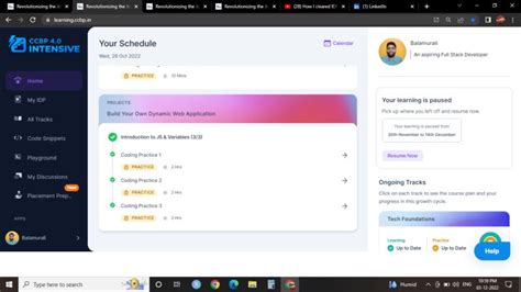 bala murali gadde on linkedin day75 day4 linkedin nxtwave ccbp