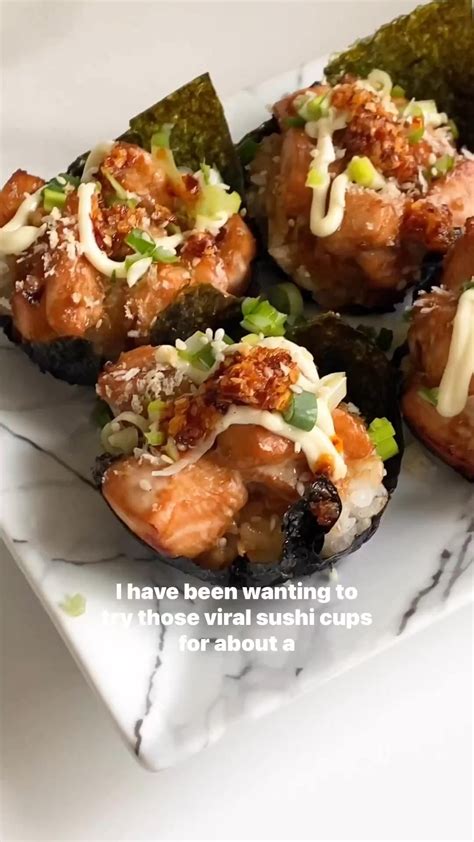 Baked Salmon Sushi Cups Artofit
