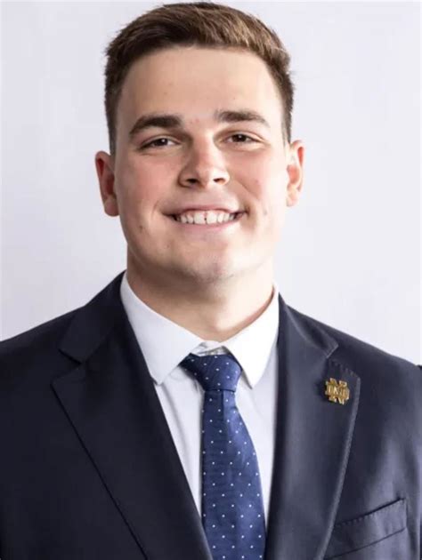 Mitchell Evans Notre Dame Tight End