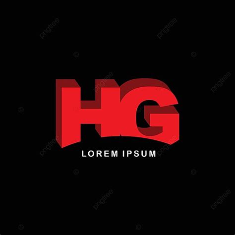 Logo Template With Red Block Initial Letter For A Striking Brand Identity Vector White