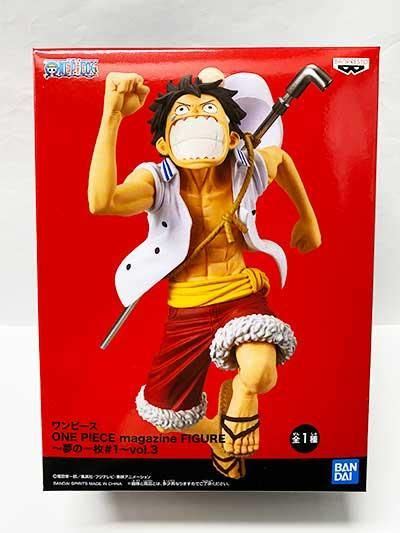 ワンピースone Piece Magazine Figure 〜夢の一枚＃1〜vol3 モンキー・d・ルフィ Opz0198