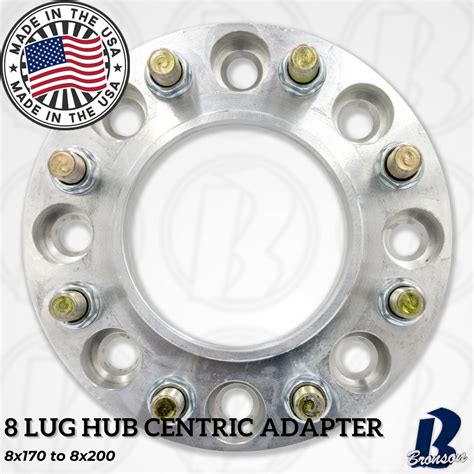8x170 To 8x200 Hub Centric Wheel Spaceradapter Thickness 1 4