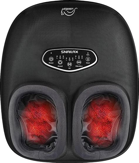 Snailax Shiatsu Fußmassagegerät mit Wärme für Plantarfasziitis