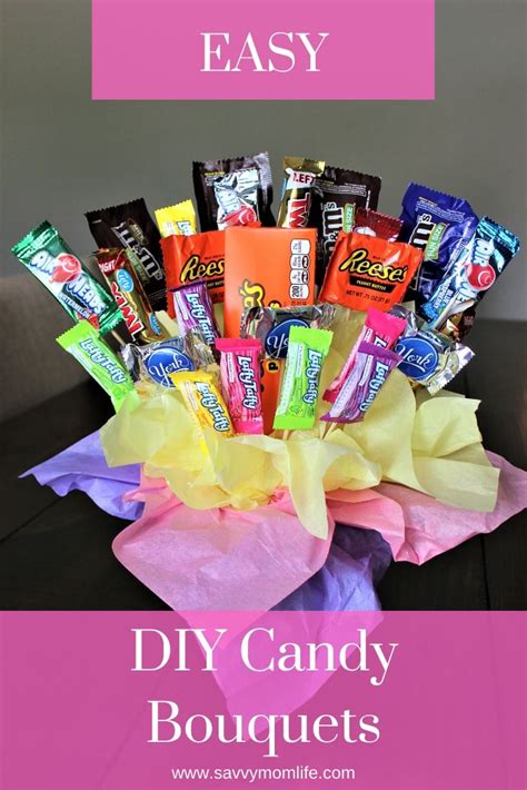 How To Make A Cute Candy Bouquet Artofit