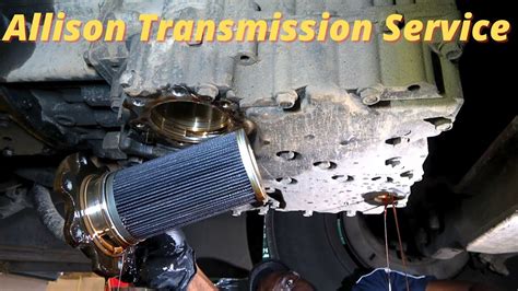 Allison Transmission External Filter Change At Jeanette Ricky Blog