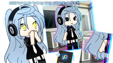 Tutorial HOW TO MAKE A COLORFUL EDGE ON IBIS GACHA LIFE