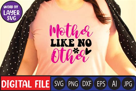 Mother Like No Other Svg Cut File Graphic By Roni Designer · Creative