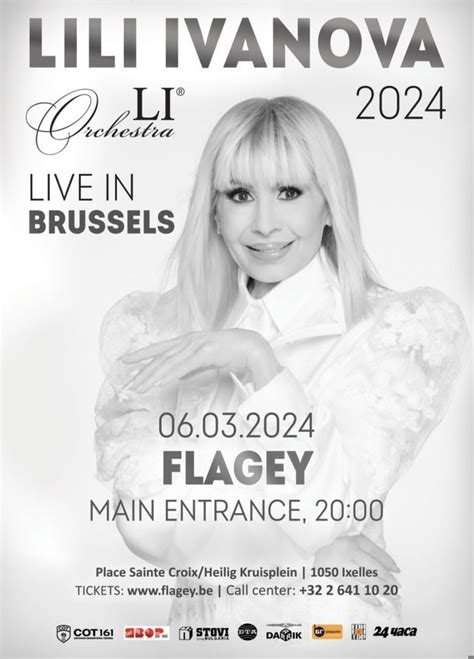 Lili Ivanova Live In Brussels Flagey Concerthall Ixelles March 6