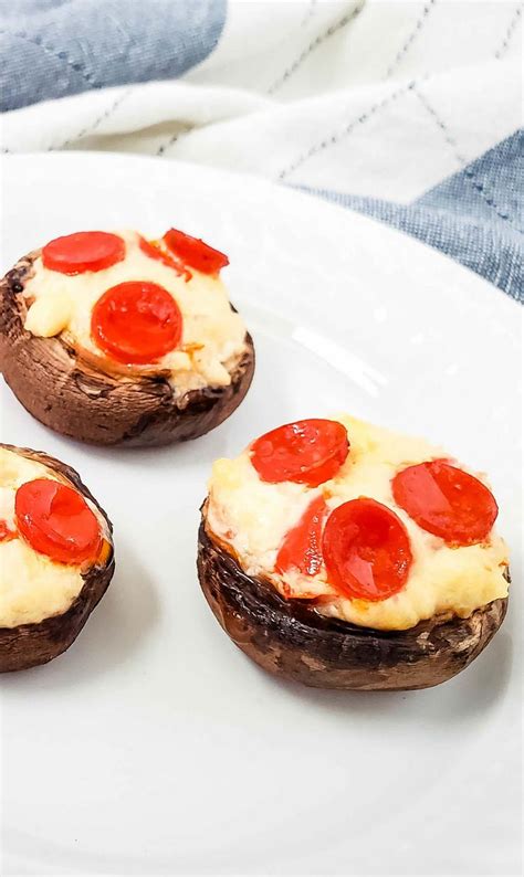 Best Keto Pizza Stuffed Mushrooms Low Carb Keto Pizza Recipe Easy